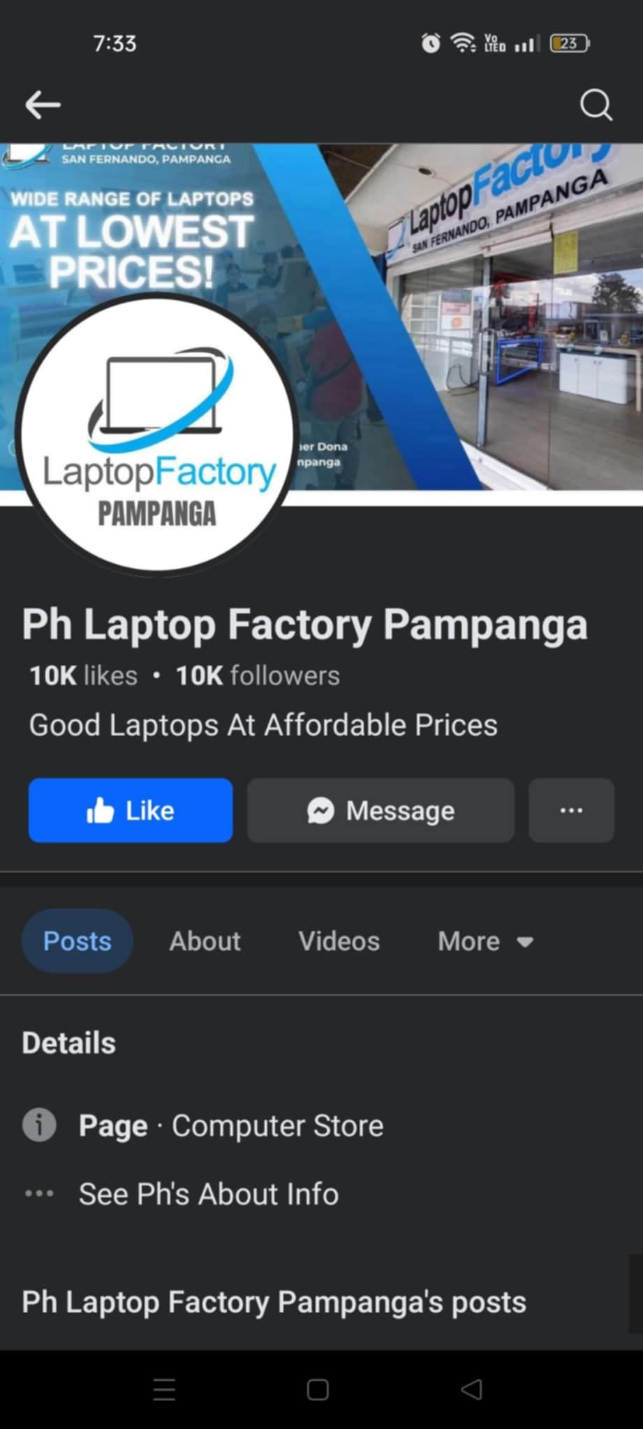 List of Laptop Factory Official Pages – Laptop Factory