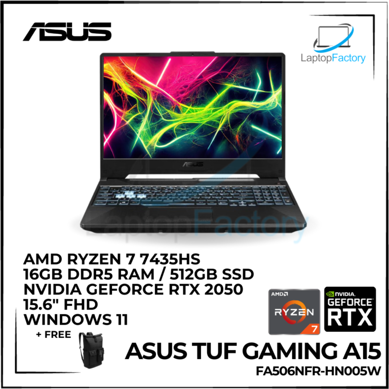 Asus TUF Gaming A15 FA507NUR-LP051W – Laptop Factory